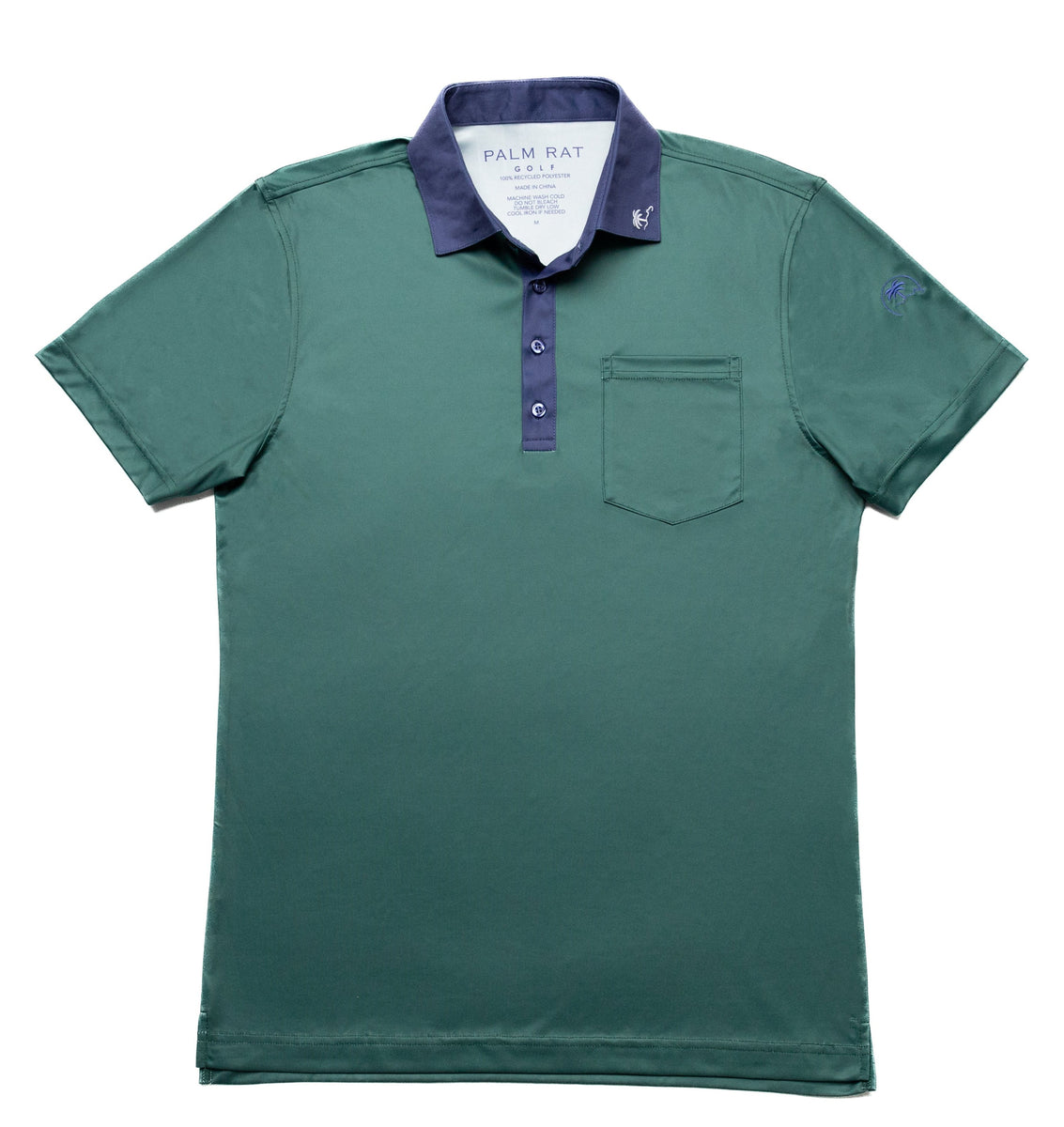 Palmetto Deep V Performance Polo – Palm Rat Golf